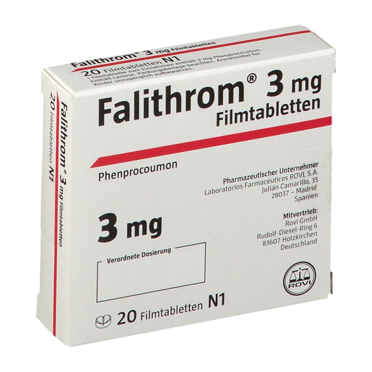 Falithrom® 3 mg 20 St mit dem E-Rezept kaufen - Shop Apotheke