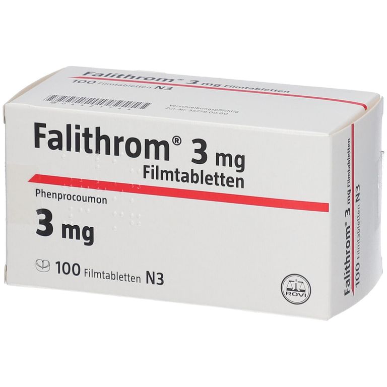 Falithrom® 3 mg 100 St mit dem E-Rezept kaufen - Shop Apotheke