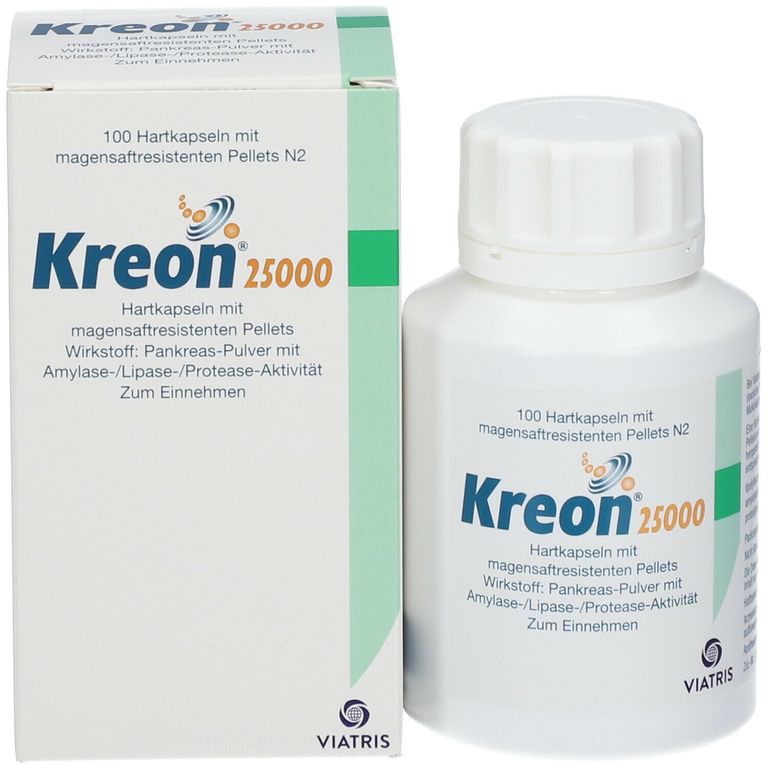 Kreon® 25 000 Kapseln 100 St - Shop Apotheke