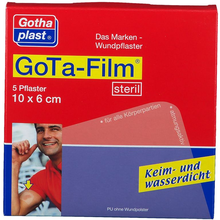 GoTa-Film® steril 10 cm x 6 cm 5 St - Shop Apotheke