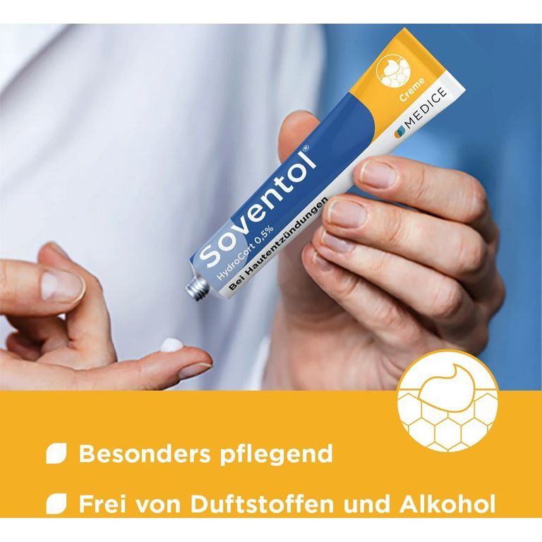 Soventol HydroCort 0,5% bei akuten Hautentzündungen 15 g - Shop Apotheke