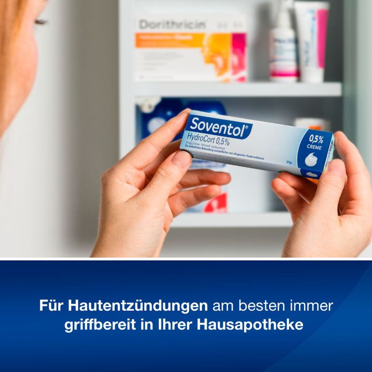 Soventol HydroCort 0,5% bei akuten Hautentzündungen 30 g - Shop Apotheke