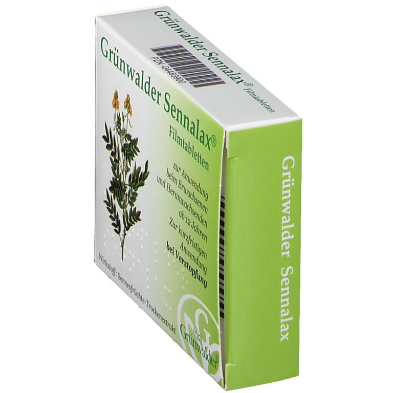 Grünwalder Sennalax Filmtabletten 30 St - Shop Apotheke