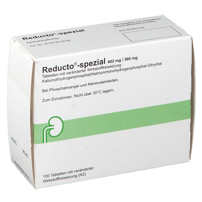 Reducto®-spezial 602 mg / 360 mg Dragees 100 St - Shop Apotheke