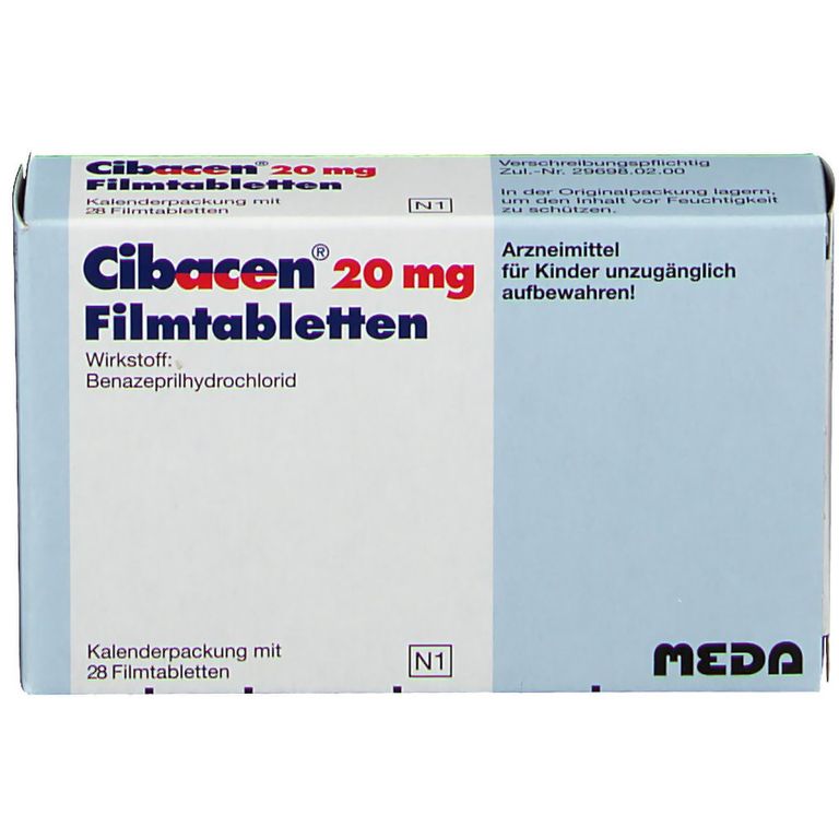 Cibacen® 20 mg 28 St mit dem E-Rezept kaufen - Shop Apotheke