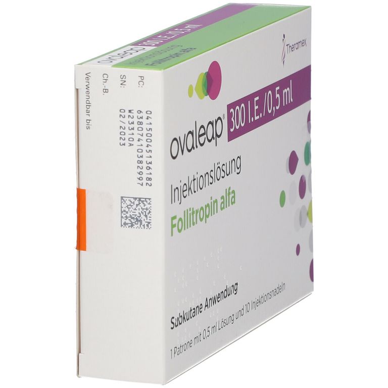 Ovaleap 300 I.E./0,5 ml 1 St mit dem E-Rezept kaufen - Shop Apotheke