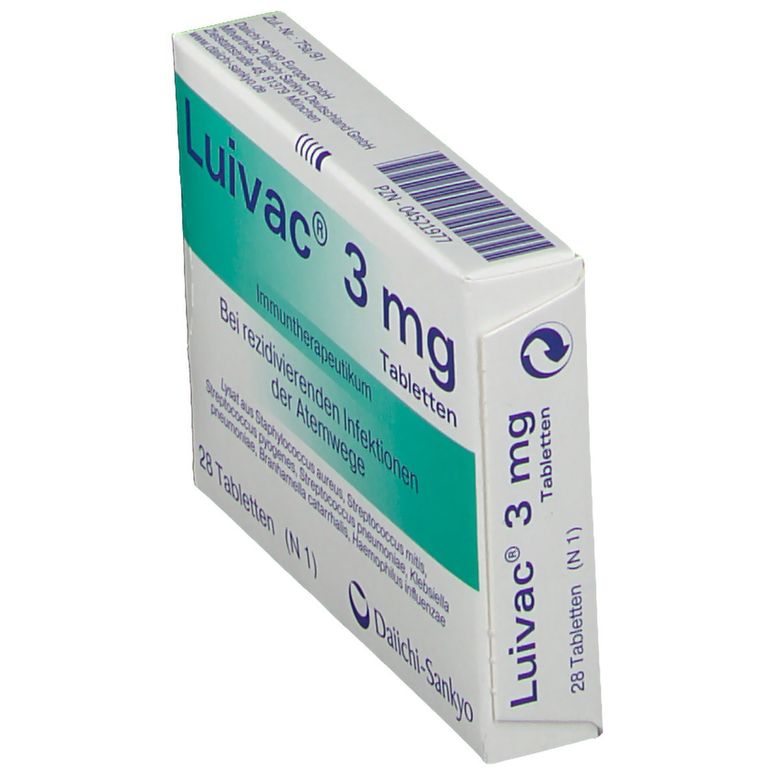 Luivac® 3 mg 28 St mit dem E-Rezept kaufen - Shop Apotheke