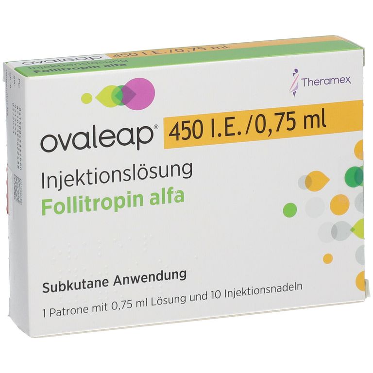 Ovaleap 450 I.E./0,75 ml 1 St mit dem E-Rezept kaufen - Shop Apotheke