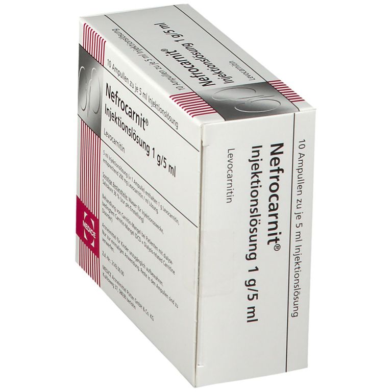 Nefrocarnit® 1 g/5 ml 10 St mit dem E-Rezept kaufen - Shop Apotheke
