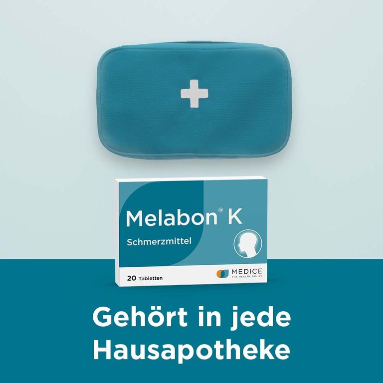 Melabon K bei Kopfschmerzen und Zahnschmerzen 20 St - Shop Apotheke