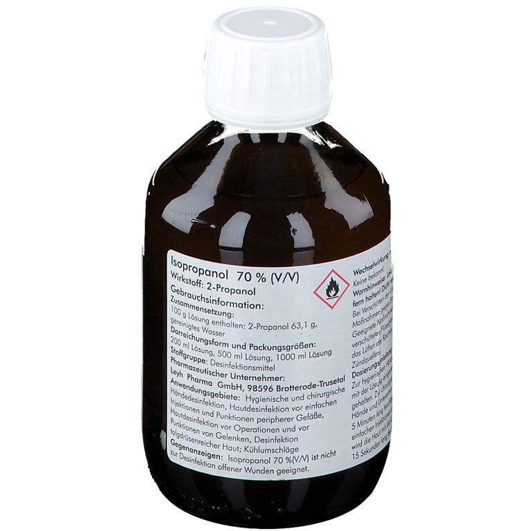 Isopropanol 70 % Lösung 200 ml - Shop Apotheke