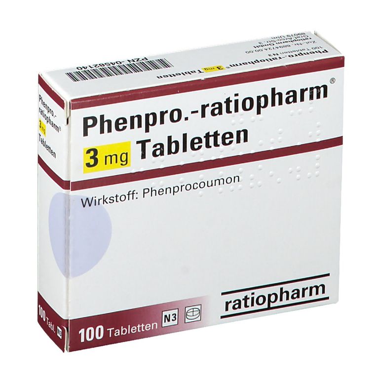 Phenpro.-ratiopharm® 3 mg 100 St mit dem E-Rezept kaufen - Shop Apotheke