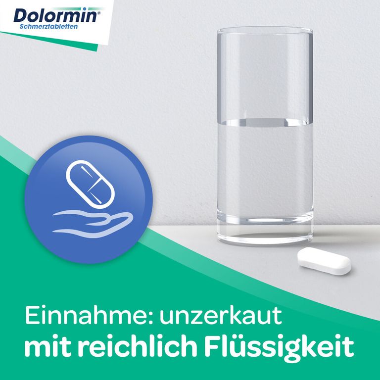 Dolormin Schmerztabletten mit 200 mg Ibuprofen bei Schmerzen und Fieber ...