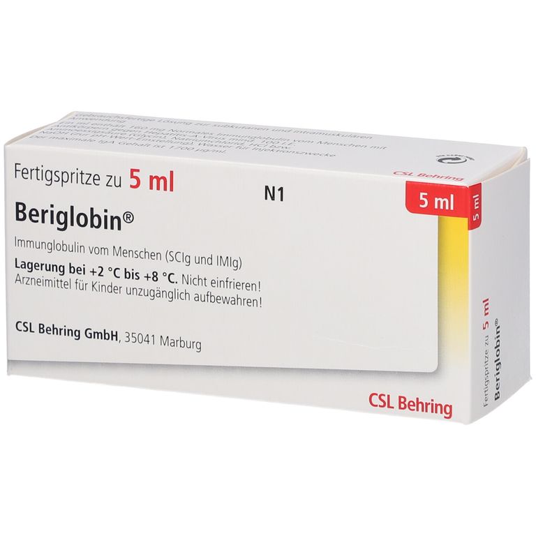 Beriglobin® 5 ml 5 ml mit dem E-Rezept kaufen - Shop Apotheke
