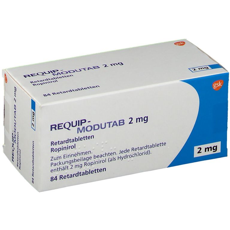 REQUIP® - MODUTAB® 2 mg 84 St mit dem E-Rezept kaufen - Shop Apotheke