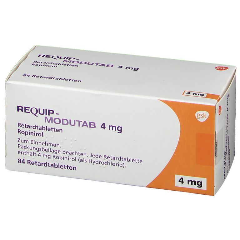 REQUIP® - MODUTAB® 4 mg 84 St mit dem E-Rezept kaufen - Shop Apotheke