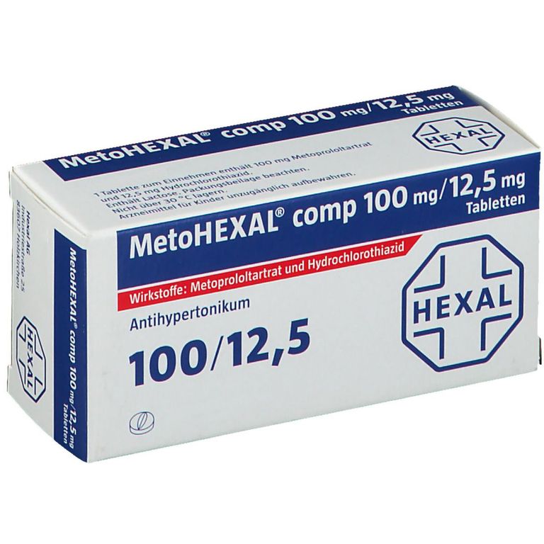 MetoHEXAL® comp 100 mg/12,5 mg 30 St mit dem E-Rezept kaufen - Shop ...