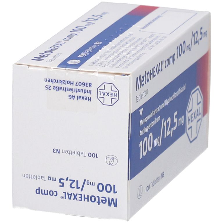 MetoHEXAL® comp 100 mg/125 mg 100 St mit dem E-Rezept kaufen - Shop ...