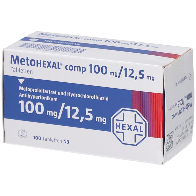 MetoHEXAL® comp 100 mg/125 mg 100 St mit dem E-Rezept kaufen - Shop ...