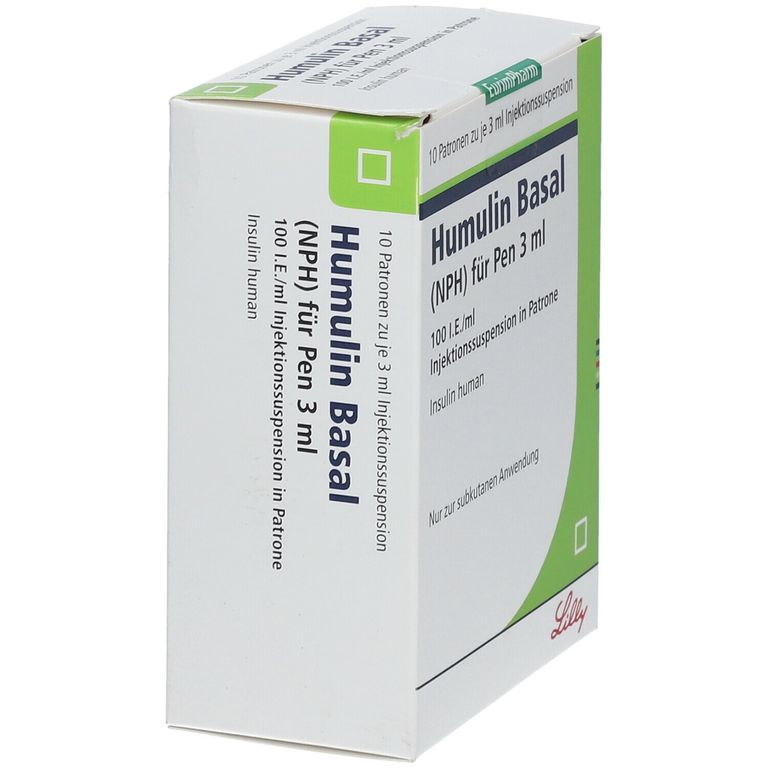 Humulin Basal NPH 10x3 ml mit dem E-Rezept kaufen - Shop Apotheke