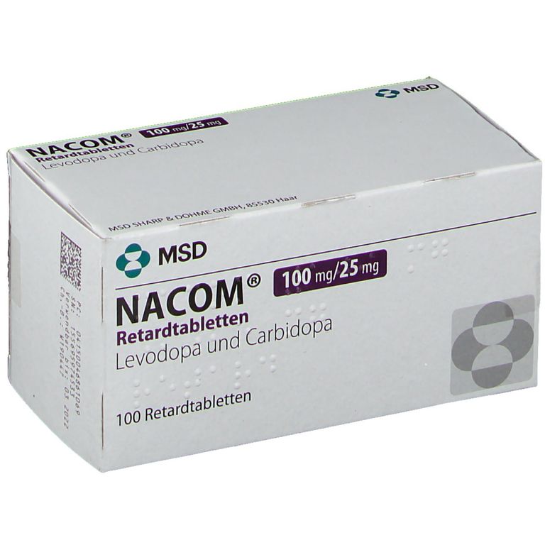 NACOM® 100 mg/25 mg 100 St mit dem E-Rezept kaufen - Shop Apotheke