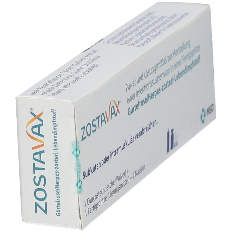 ZOSTAVAX® 0,65 ml mit dem E-Rezept kaufen - Shop Apotheke