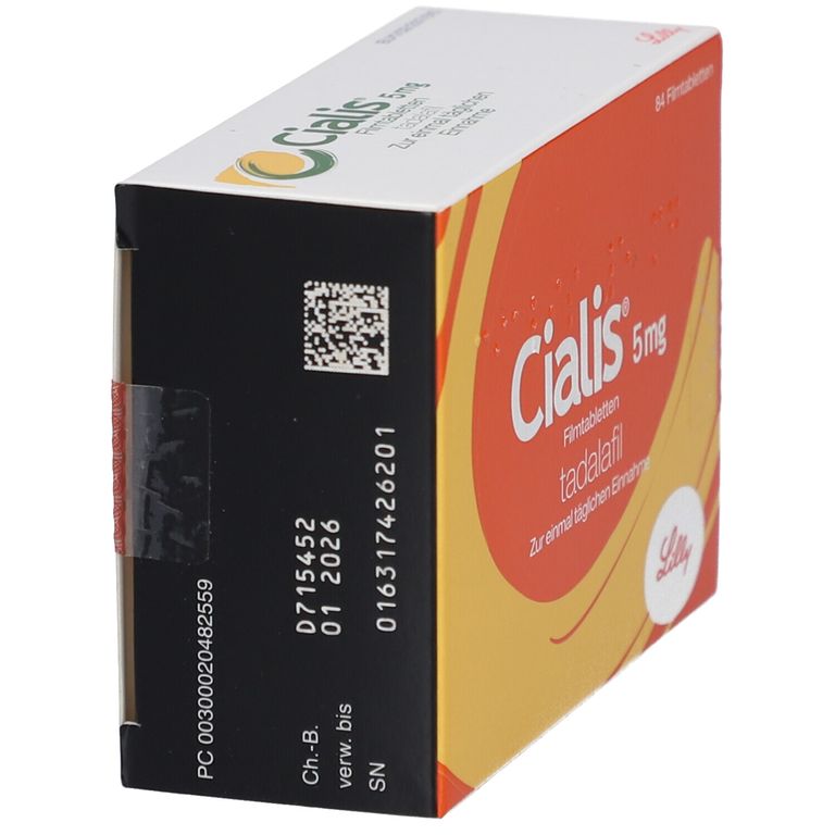 Cialis® 5 mg 84 St mit dem E-Rezept kaufen - Shop Apotheke