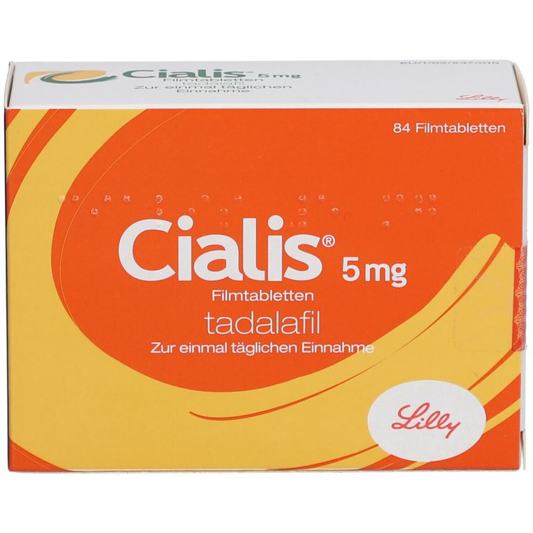 Cialis® 5 mg 84 St mit dem E-Rezept kaufen - Shop Apotheke