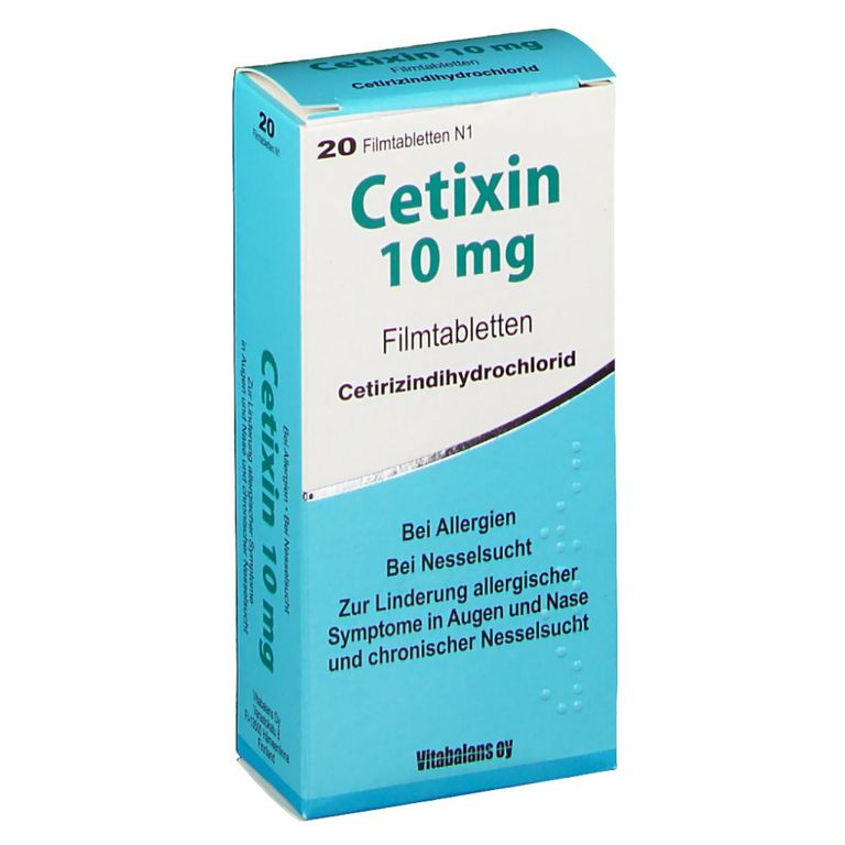 Cetixin 10 mg 20 St - Shop Apotheke