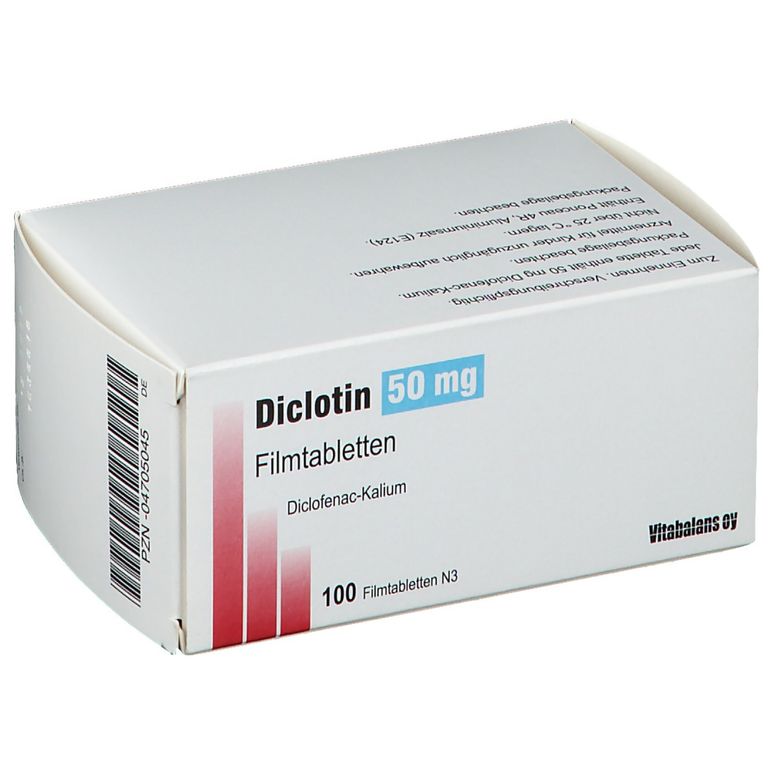 Diclotin 50 mg 100 St mit dem E-Rezept kaufen - Shop Apotheke
