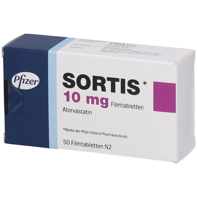 Sortis 10 mg 50 St mit dem E-Rezept kaufen - Shop Apotheke