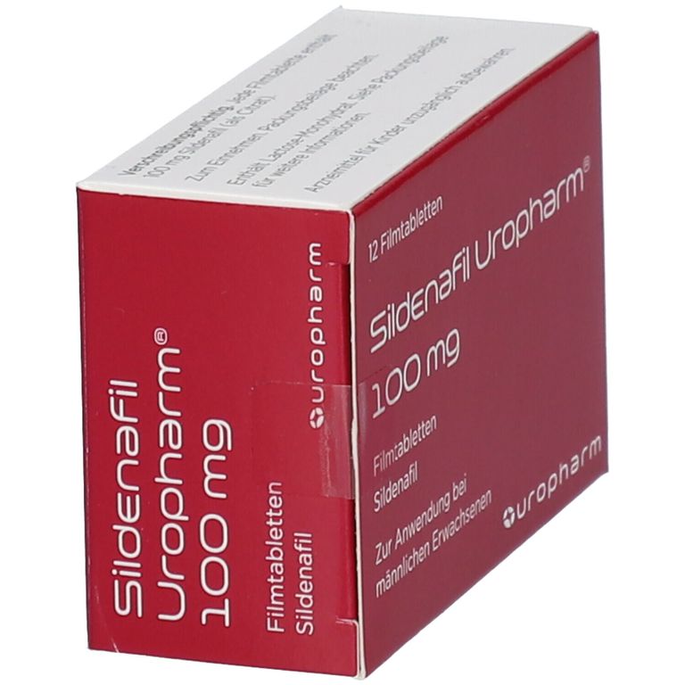 Sildenafil® Uropharm 100Mg 12 St mit dem E-Rezept kaufen - Shop Apotheke