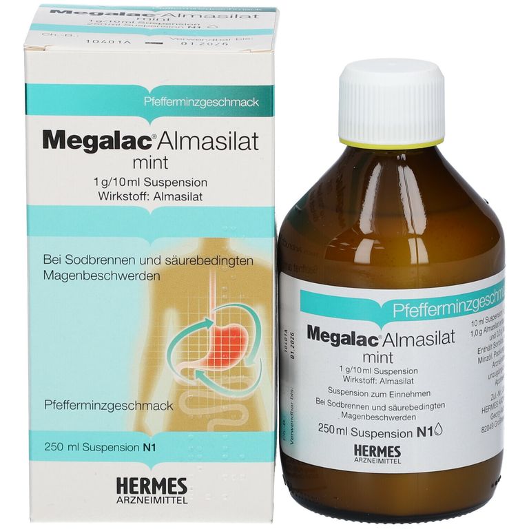 Megalac® Almasilat mint 250 ml - Shop Apotheke