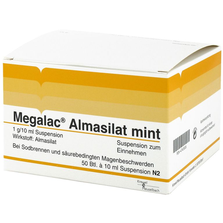 Megalac® Almasilat mint 50x10 ml - Shop Apotheke