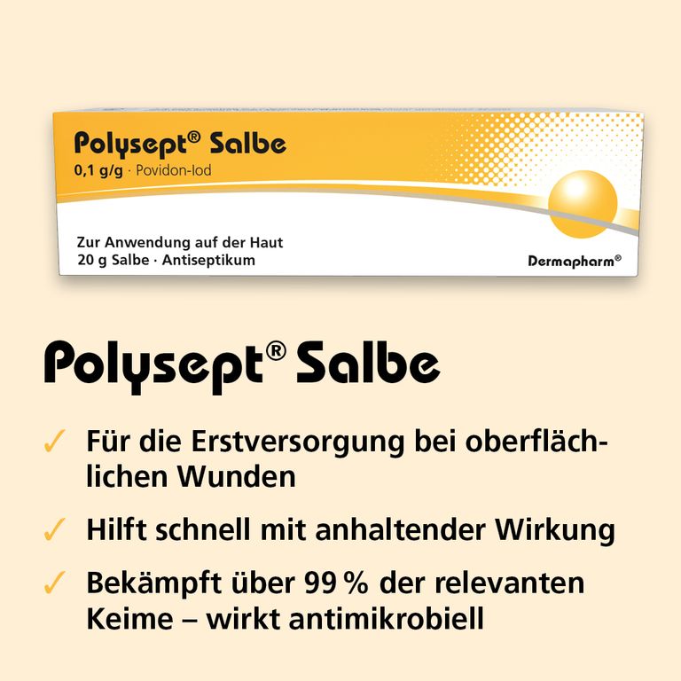 Polysept® Salbe 20 g - Shop Apotheke