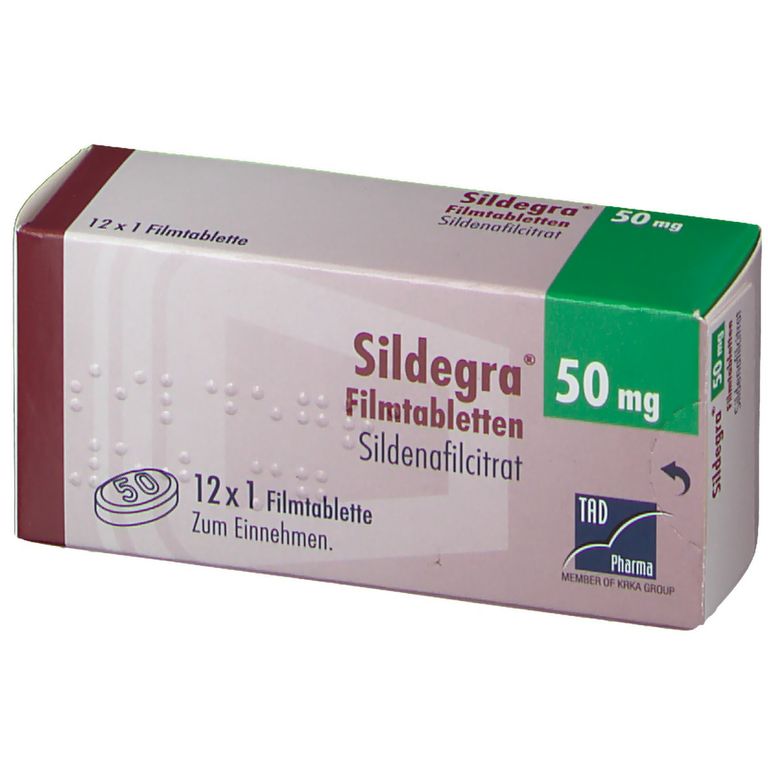 Sildegra® 50 mg 12 St mit dem E-Rezept kaufen - Shop Apotheke