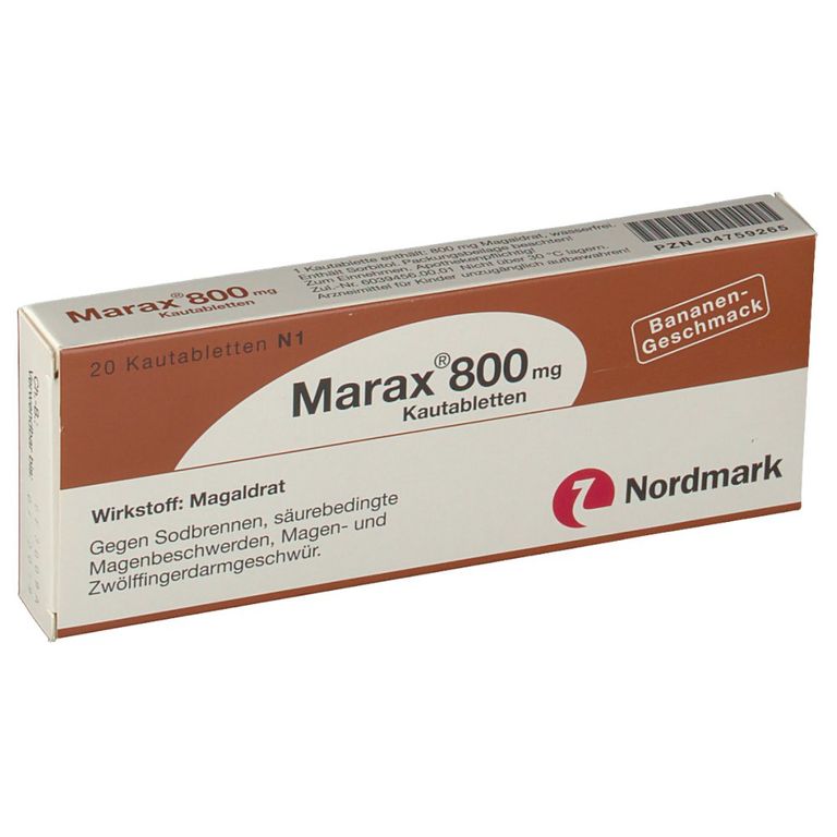 Marax® 800 mg 20 St - Shop Apotheke