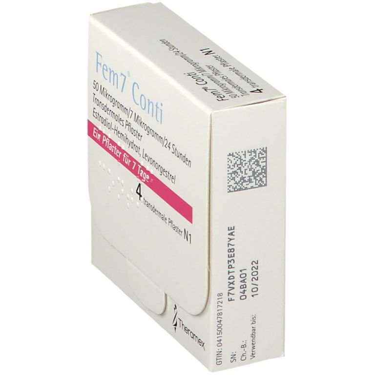 Fem7® Conti 4 St mit dem E-Rezept kaufen - Shop Apotheke