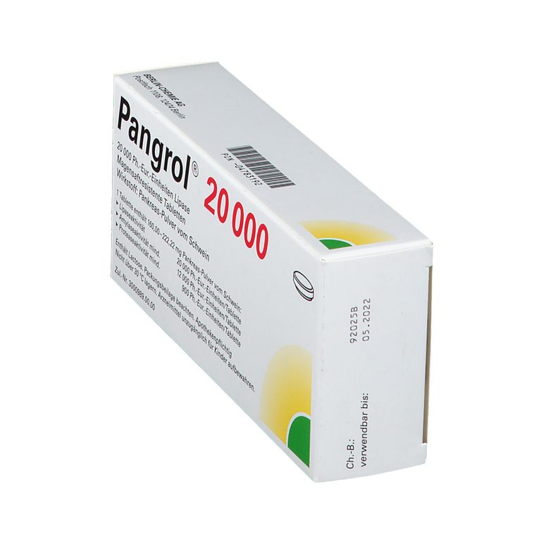 Pangrol® 20000 Filmtabletten 50 St - Shop Apotheke