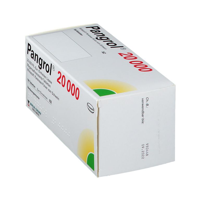 Pangrol® 20000 Filmtabletten 100 St - Shop Apotheke
