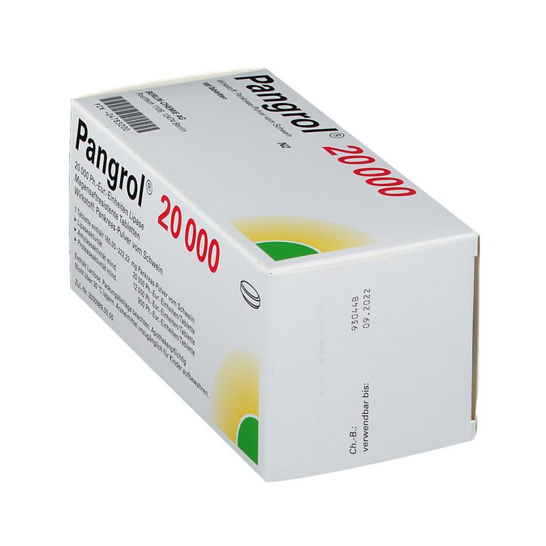 Pangrol® 20000 Filmtabletten 100 St - Shop Apotheke
