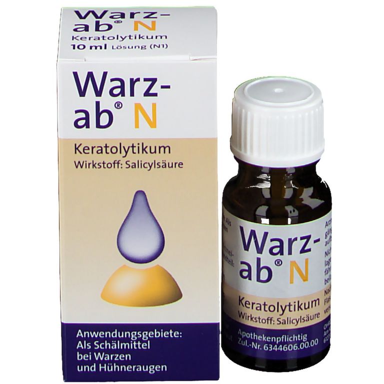 Warz-ab® N Loesung 10 ml - Shop Apotheke
