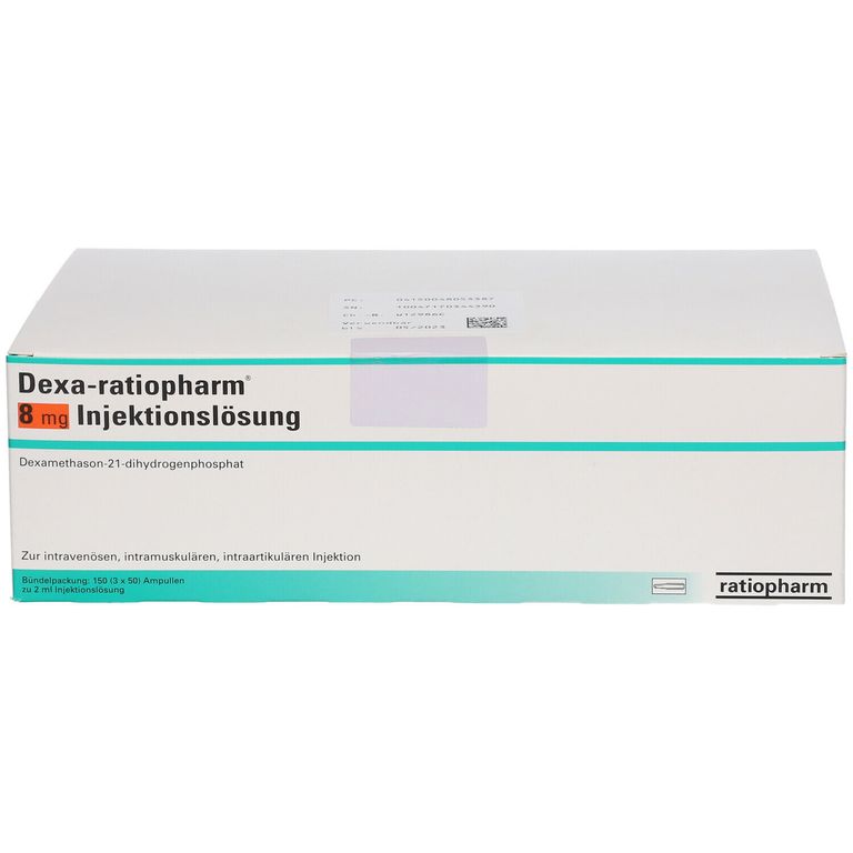 Dexa-ratiopharm® 8 mg 150 St mit dem E-Rezept kaufen - Shop Apotheke