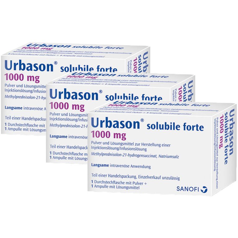 Urbason® solubile forte 1000 mg 3 St mit dem E-Rezept kaufen - Shop ...