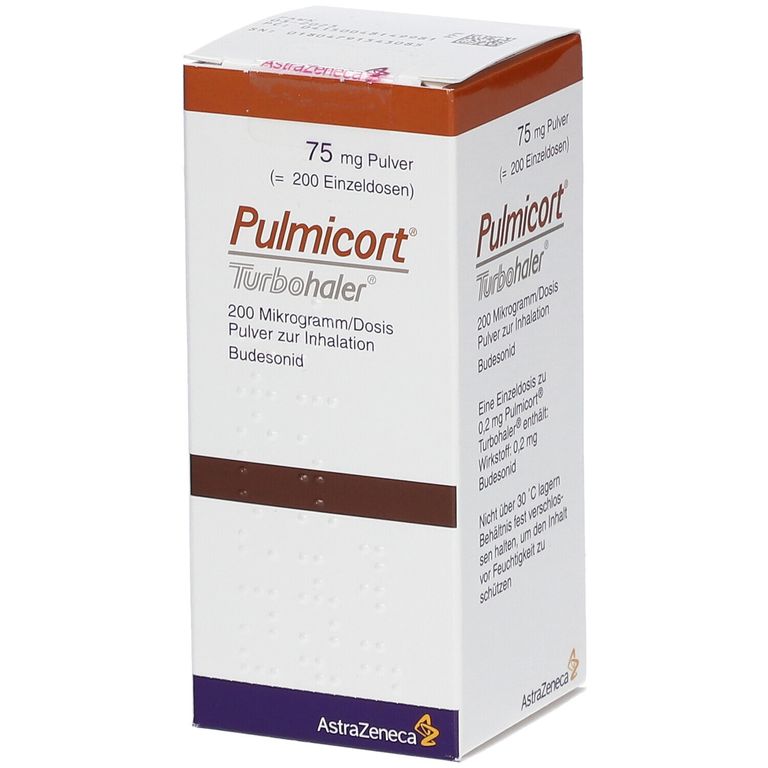 Pulmicort® Turbohaler 200 µg 1 St mit dem E-Rezept kaufen - Shop Apotheke