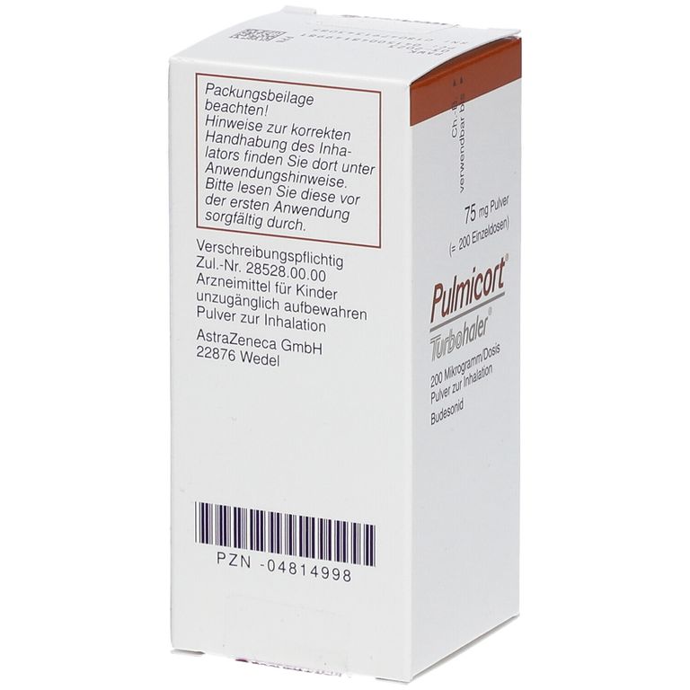 Pulmicort® Turbohaler 200 µg 1 St mit dem E-Rezept kaufen - Shop Apotheke