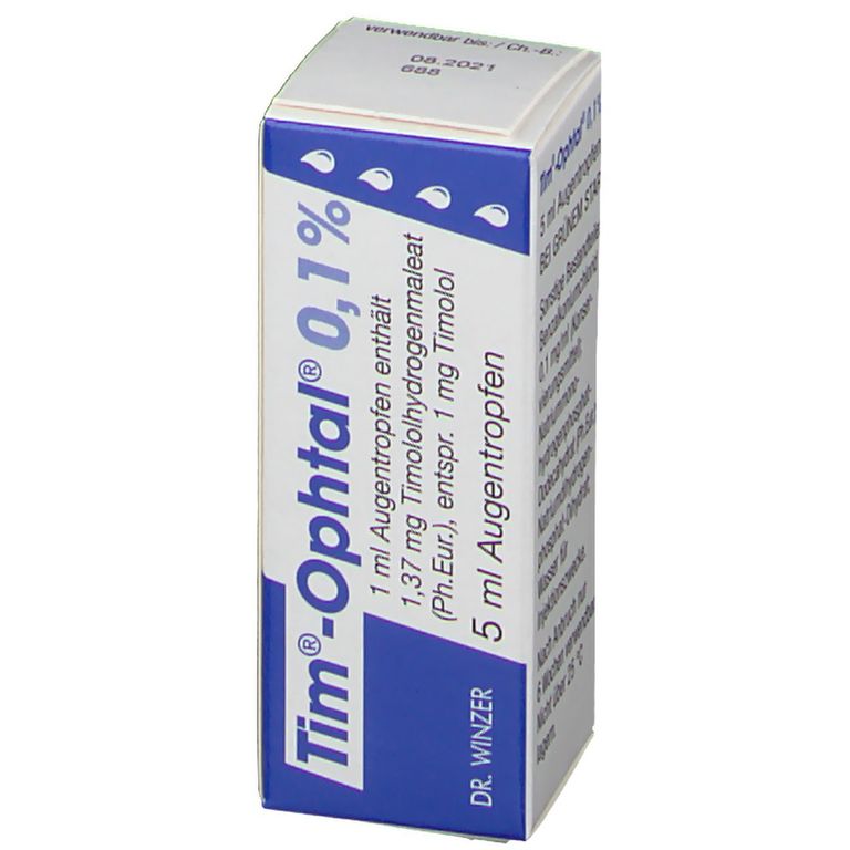 Tim®-Ophtal® 0,1 % 5 ml mit dem E-Rezept kaufen - Shop Apotheke