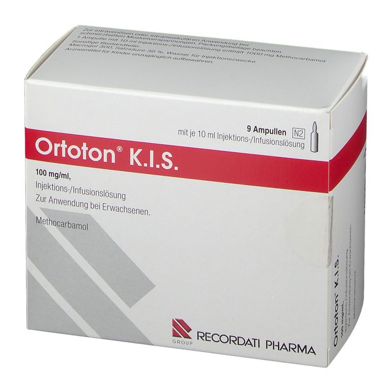 Ortoton® K.I.S. 100 mg/ml 9 St mit dem E-Rezept kaufen - Shop Apotheke