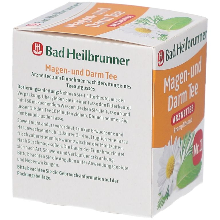 Bad Heilbrunner® Magen- und Darm Tee 8x1,75 g - Shop Apotheke