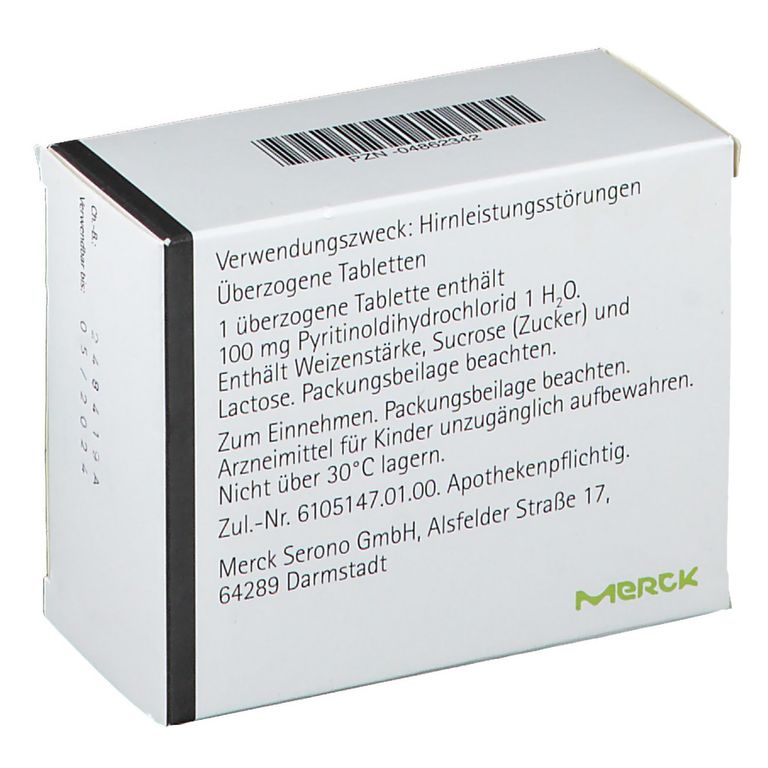 Encephabol® 100 mg 100 St - Shop Apotheke